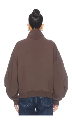 AGOLDE Jenning Sweatshirt In Brown