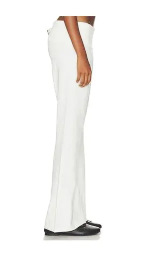 RUNAWAY THE LABEL Monisha Foldover Flare Knit Pant