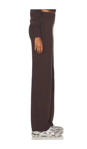 RUNAWAY THE LABEL Heather Wide Leg Knit Pant
