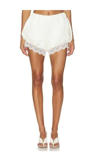 AEXAE X Silk Balloon Mini Short