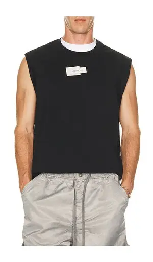 FENG CHEN WANG 2 In 1 Loose Fit Tank Top