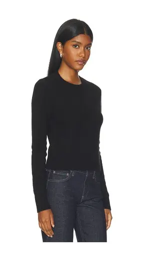 Enza Costa Cashmere Shrunken Crew