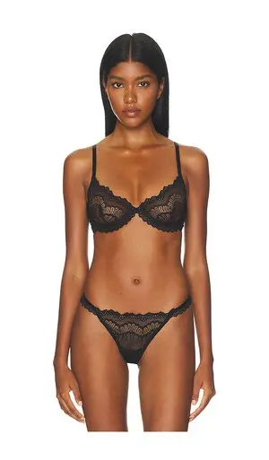 KAT THE LABEL Belvedere Underwire Bra - Black
