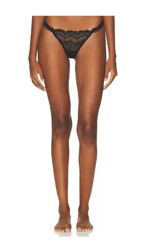 KAT THE LABEL Belvedere Thong - Black