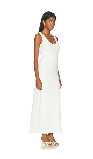 SEVEN WONDERS Rozza Tank Knit Maxi Dress In White