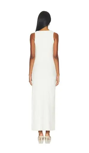 SEVEN WONDERS Rozza Tank Knit Maxi Dress In White