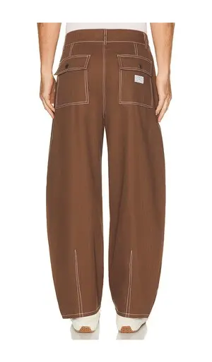 MALBON Station Pant In Brown