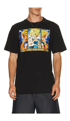 BIOWORLD Dragon Ball Z Goku Super Saiyan Mode Tee - Black