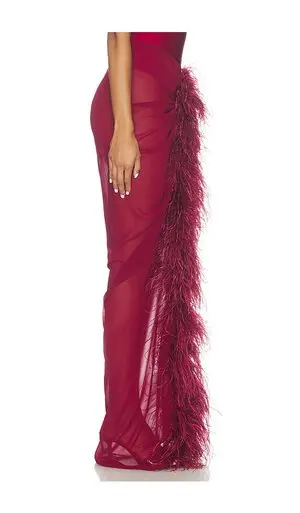 BRONX BANCO Bella Skirt In Red