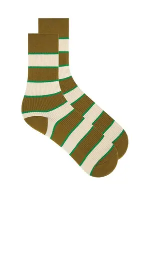The Great. The Great The Collegiate Sock In Green. Green