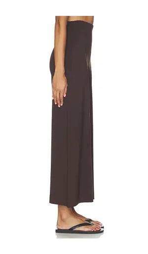 RIPLEY RADER Ponte Knit Cropped Wide Leg Pant
