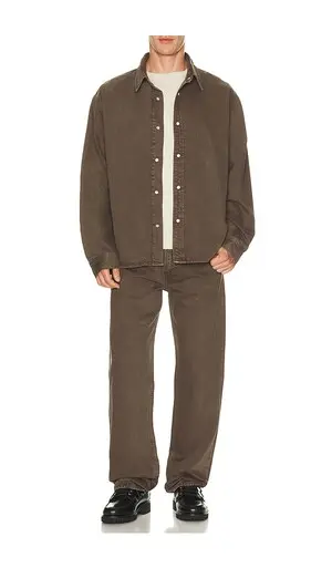 FRAME Relaxed Jean In Brown - Brownstone