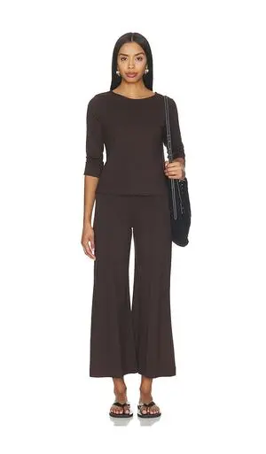 RIPLEY RADER Ponte Knit 3/4 Sleeve Top