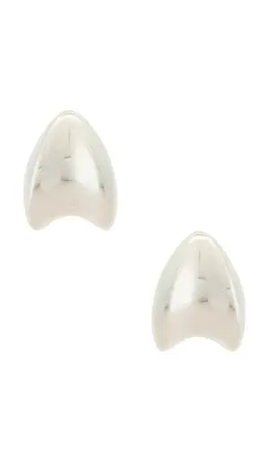 Jenny Bird Mini Paige Puffs Earrings In Metallic