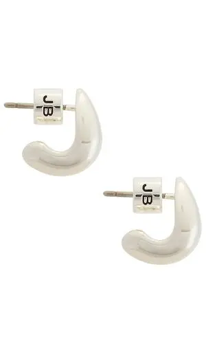 Jenny Bird Mini Paige Puffs Earrings In Metallic