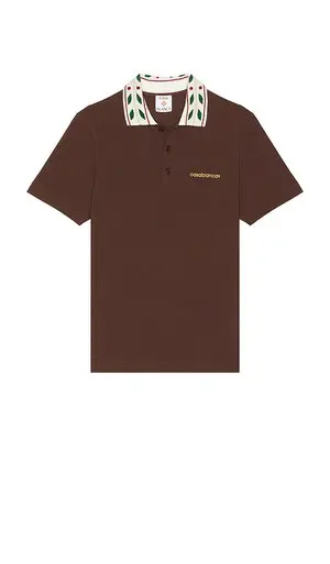 Casablanca Laurel Pique Polo
