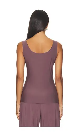 Commando Butter Tank In Burgundy - Mink