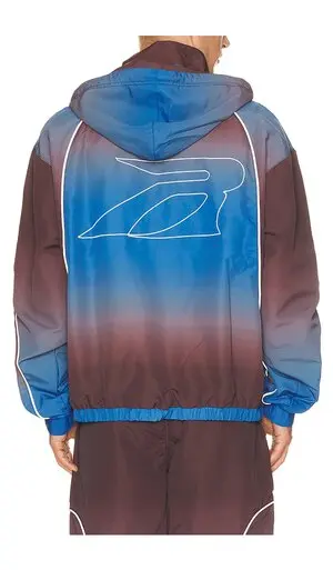 RYOKO RAIN Gradient Track Jacket In Blue