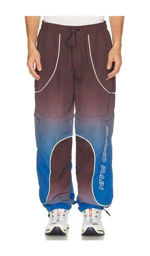 RYOKO RAIN Gradient Track Pants In Blue