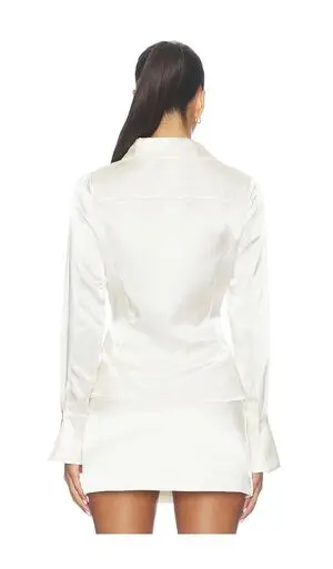 RUNAWAY THE LABEL Hartley Fitted Collared Shirt