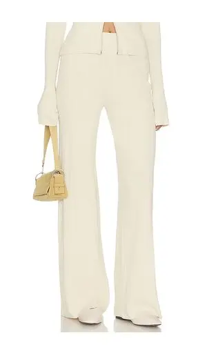 SNDYS. Lumi Knit Pants In Neutral