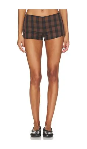 MORE TO COME Audriena Short In Brown