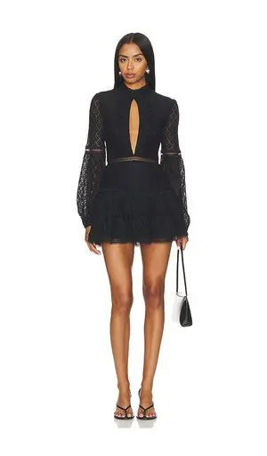 MORE TO COME Klaire Mini Dress - Black