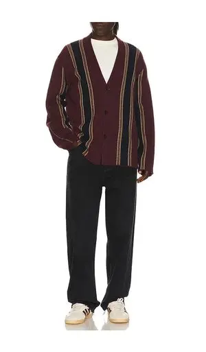 Guest In Residence Baja Everywear Cardigan In Wine