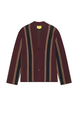 Guest In Residence Baja Everywear Cardigan In Wine