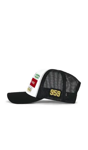 PORSCHE X Trucker Hat In Black