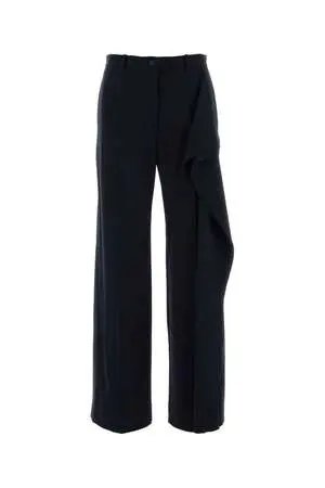 JIL SANDER Midnight Wool Pant - Blue