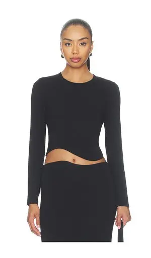 Lna Etta Top - Black