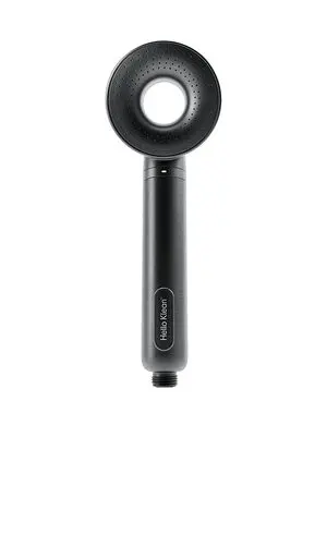 HELLO KLEAN Shower Head+ In Metallic Silver - Brushed Chrome