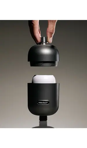 HELLO KLEAN Shower Filter In Black