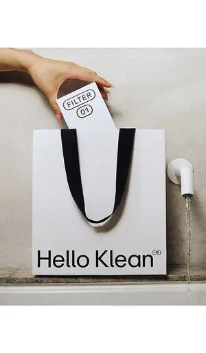 HELLO KLEAN Shower Filter In Black