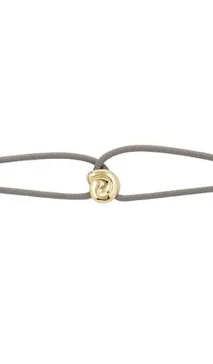 Jenny Bird Nico Mirror Rope Necklace In Metallic