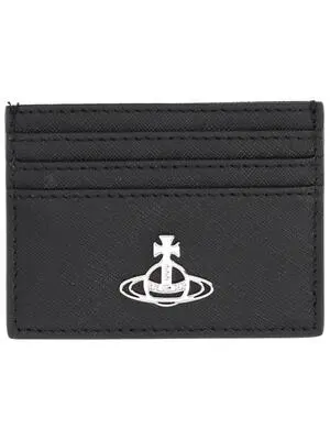 VIVIENNE WESTWOOD Portacarte Flat - Black