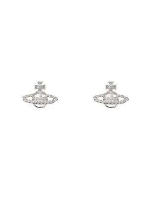 VIVIENNE WESTWOOD Orecchini Farah Con Orb - Silver