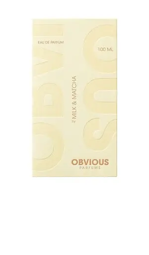 OBVIOUS PARFUMS Milk & Matcha
