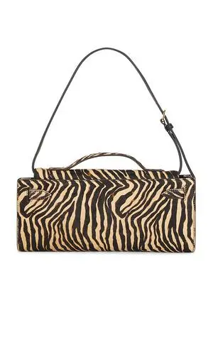 Veronica Beard Ziger Dash Clutch In Brown