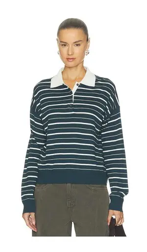 Velvet By Graham & Spencer Kaelin Sweater In Blue