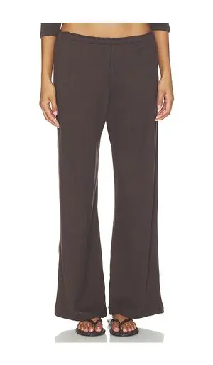 VIR VITA Hilda Pointelle Pant In Chocolate
