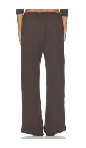 VIR VITA Hilda Pointelle Pant In Chocolate