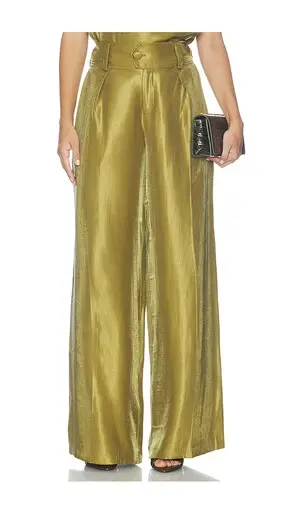 Amanda Uprichard Noho Pants - Olive