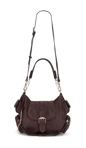 Free People X We The Free Baby Asher Tote In Brown - Espresso