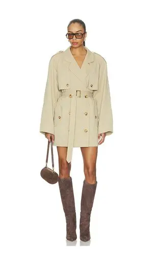 AUTEUR Zeta Dress In Tan