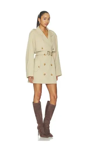 AUTEUR Zeta Dress In Tan