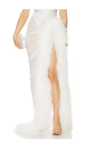 BRONX BANCO Belle Skirt In White