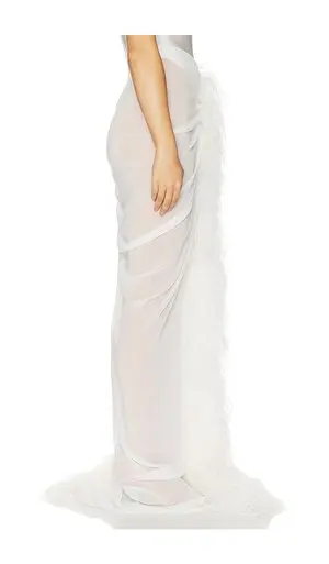 BRONX BANCO Belle Skirt In White