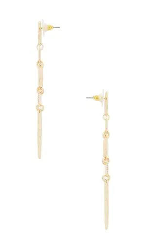 8 Other Reasons Tiered Drop Earrings In Metallic